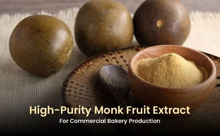 High-Purity Monk Fruit Extract for Commercial Bakery Production